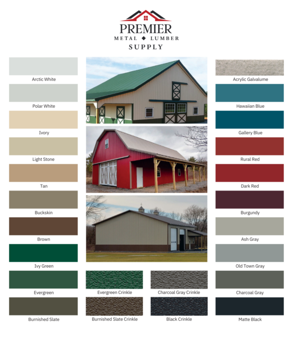 Metal Roofing and Siding - Premier Metal Supply